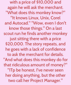 Three Expensive Monkeys