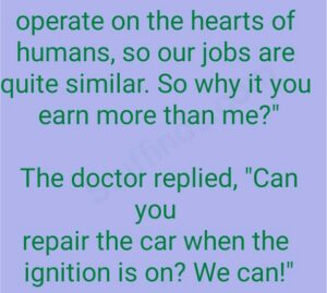 Mechanic vs Doctor